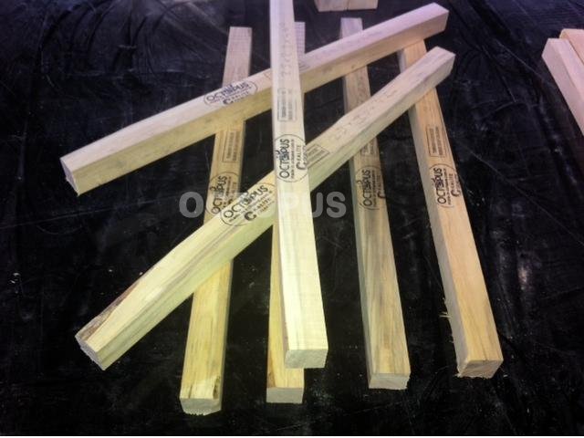 C Grade Euro Boxwood ( Blue Stained ) Octopus Wood Works Tonewood ...