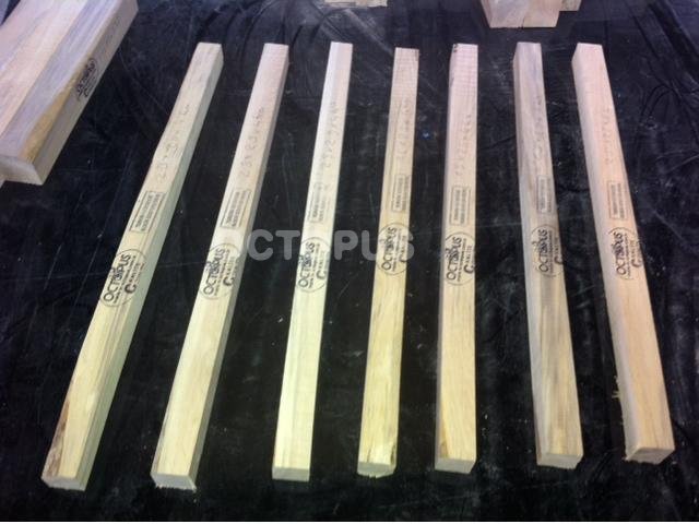 C Grade Euro Boxwood ( Blue Stained ) Octopus Wood Works Tonewood ...